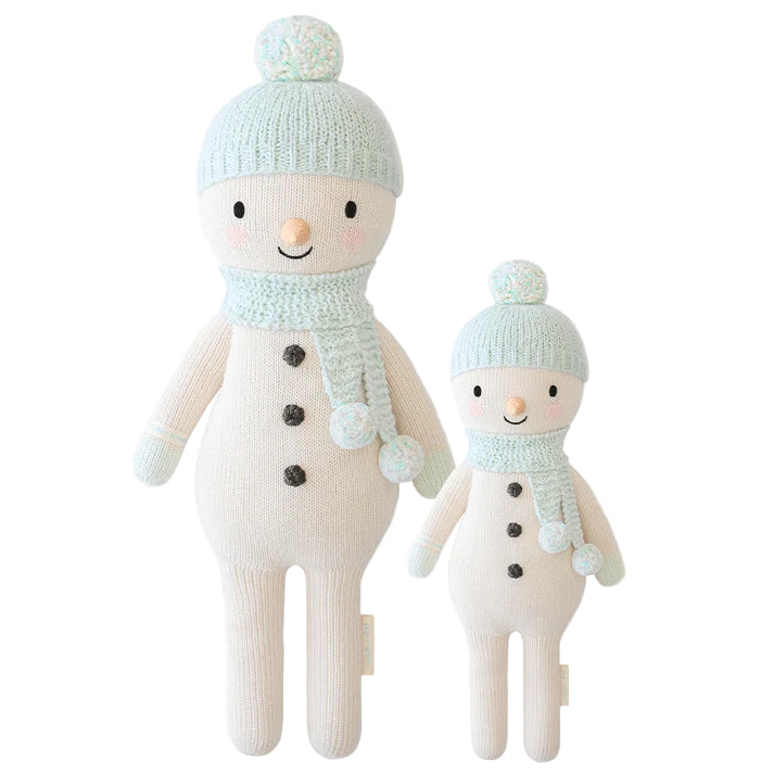 Cuddle + Kind Spruce the Snowman – Lupa and Sol