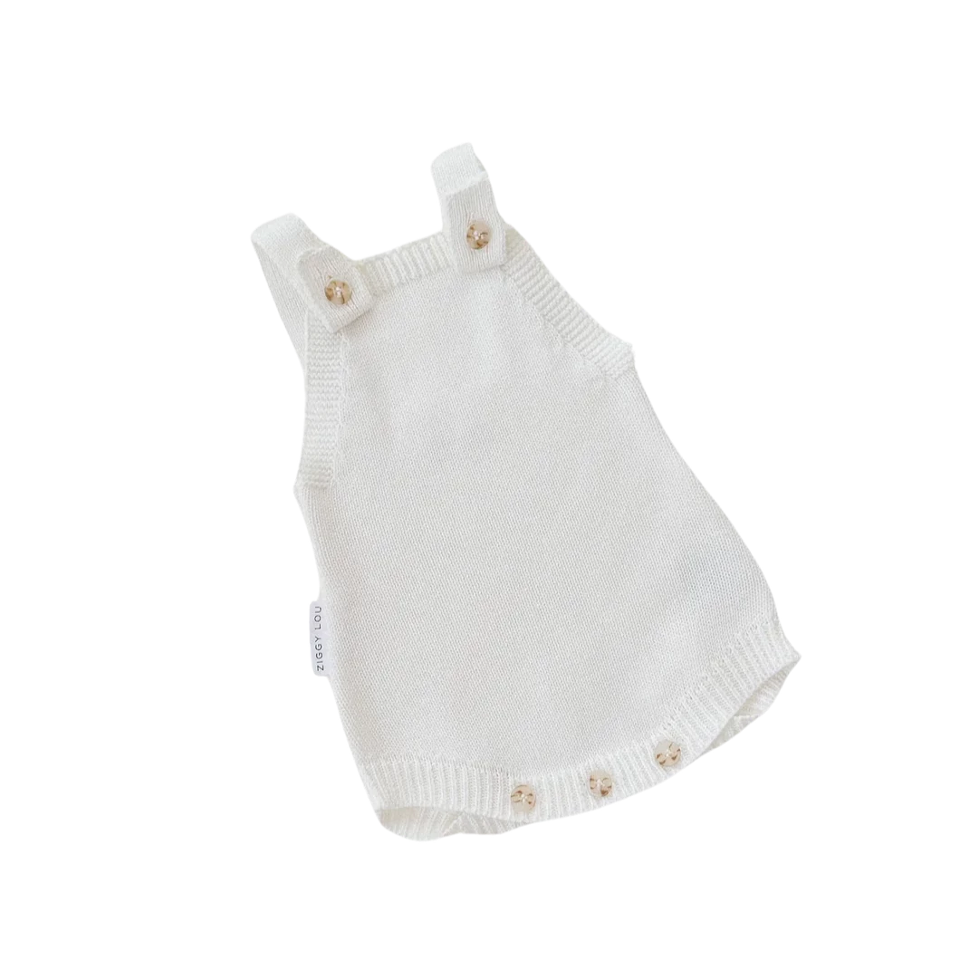 Ziggy Lou Romper | Milk – Lupa and Sol