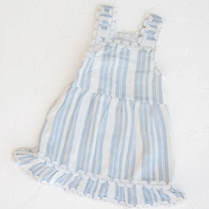 Blue Summer Wave Dress – Lupa and Sol