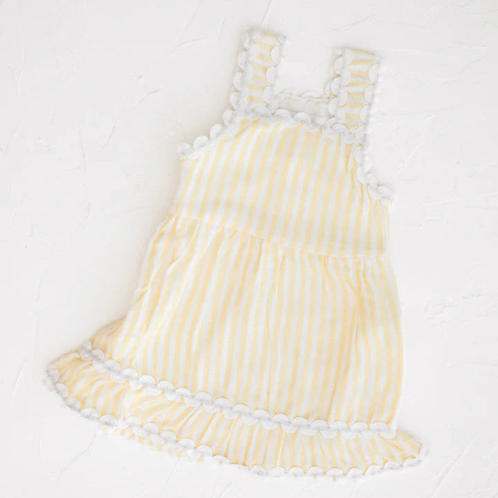 Lemon Splice Wave Dress – Lupa and Sol