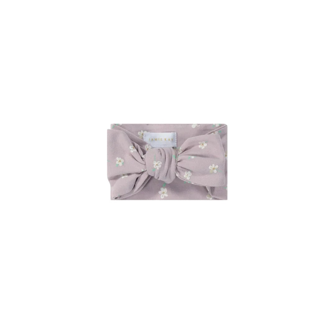 Jamie Kay Headband | Simple Flowers Lilac – Lupa and Sol