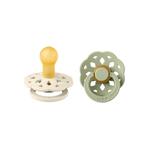 BIBS Dummies- Boheme- Ivory/Sage- 2 pack – Lupa and Sol