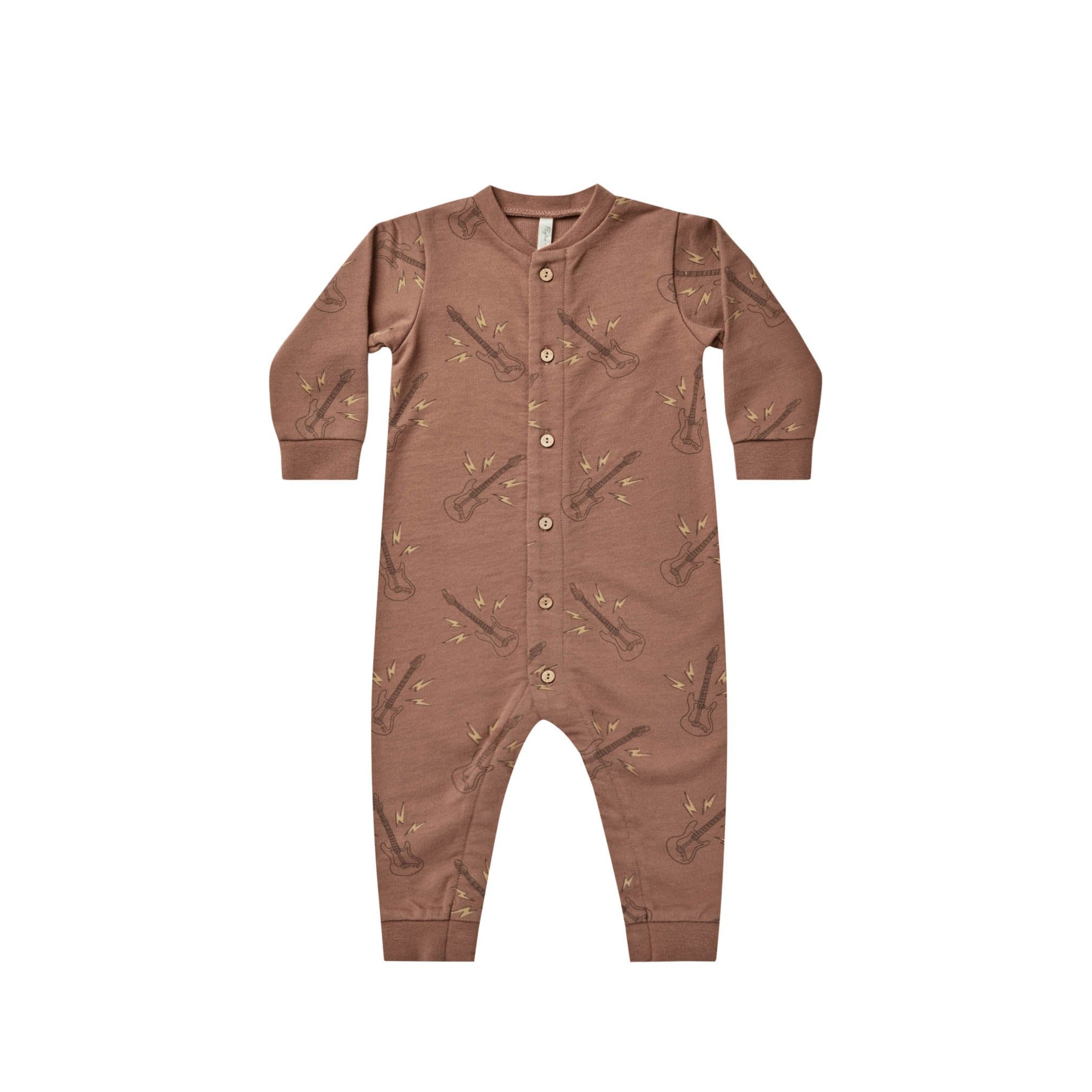 Rylee + Cru Button Down Jumpsuit | Guitars – Lupa and Sol